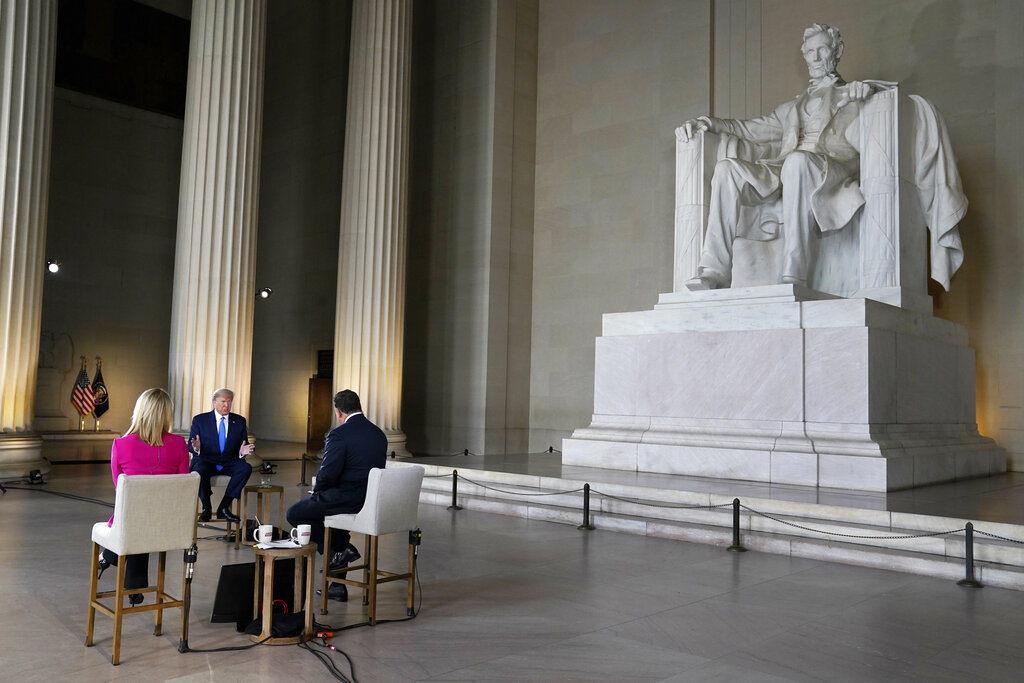 In televised town hall, Trump pushes for economic reopening | News ...